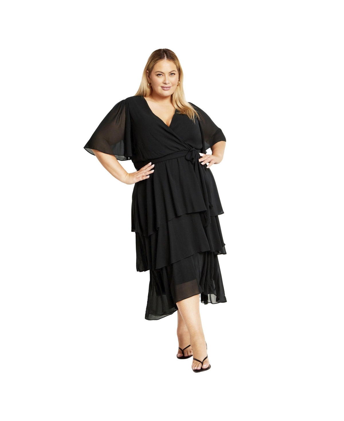 Click here for Avenue Womens Nicola Dress - Black prices