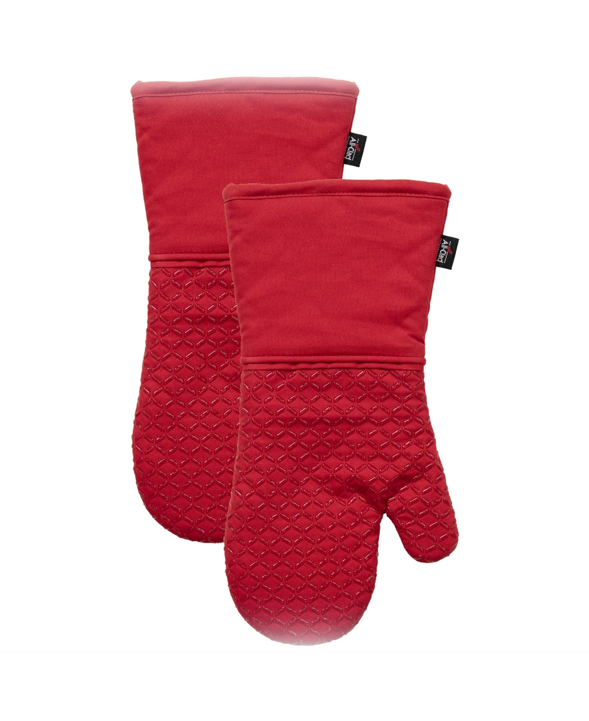 Click here for All-Clad Ogee Silicone Printed Cotton Oven Mitt Gl... prices
