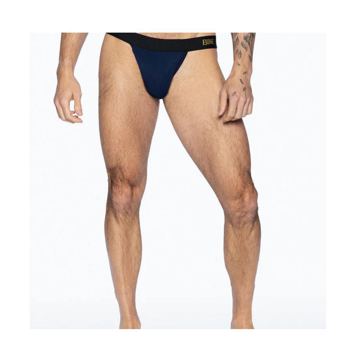 Click here for Bike Athletic Mens Active Thong Underwear - Navy prices