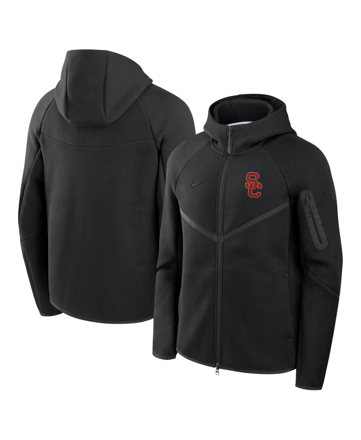 Click here for Nike Mens Black Usc Trojans Tech Fleece Full-Zip W... prices