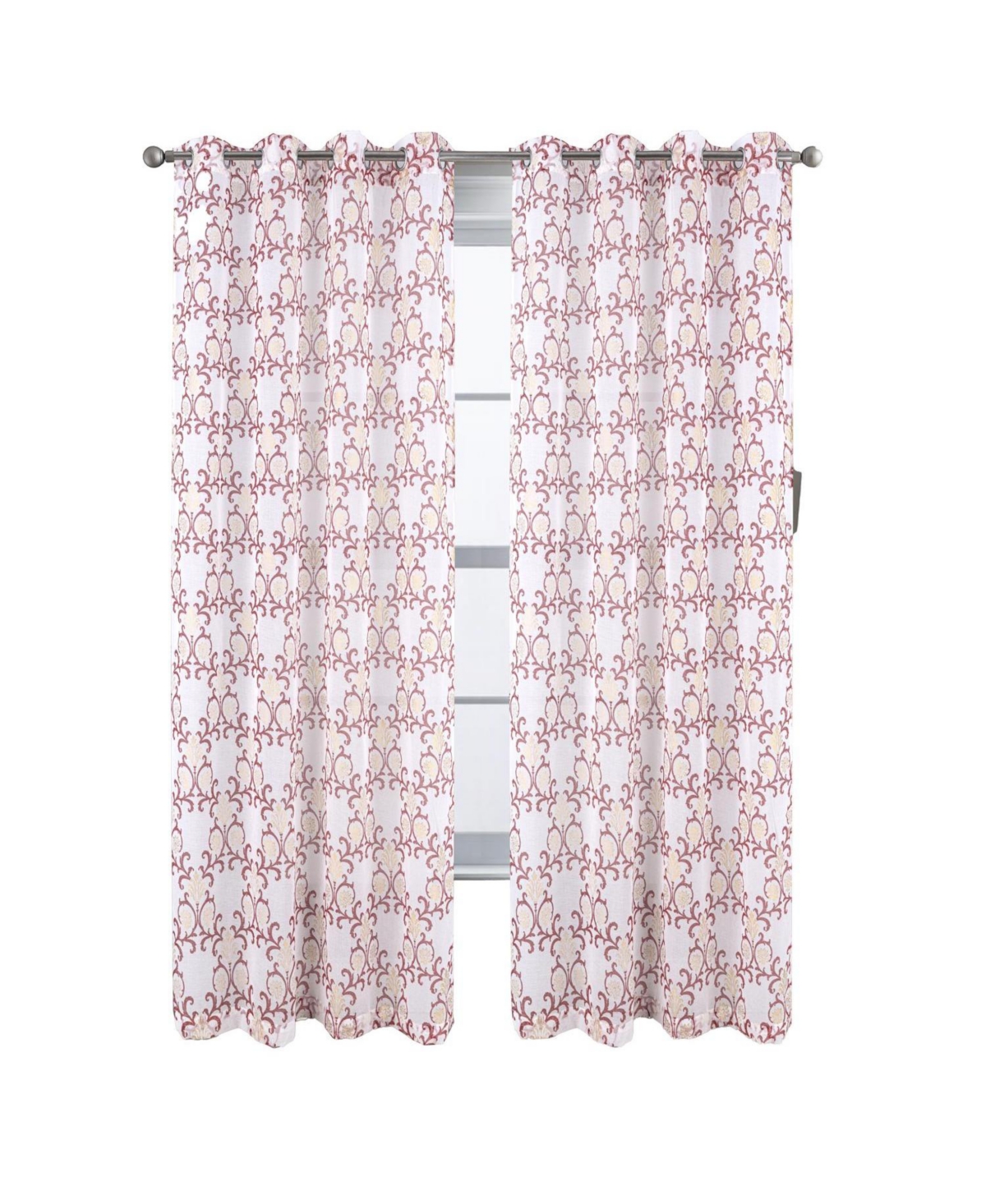 Click here for Rt Designers Collection Crown Grommet Metallic She... prices