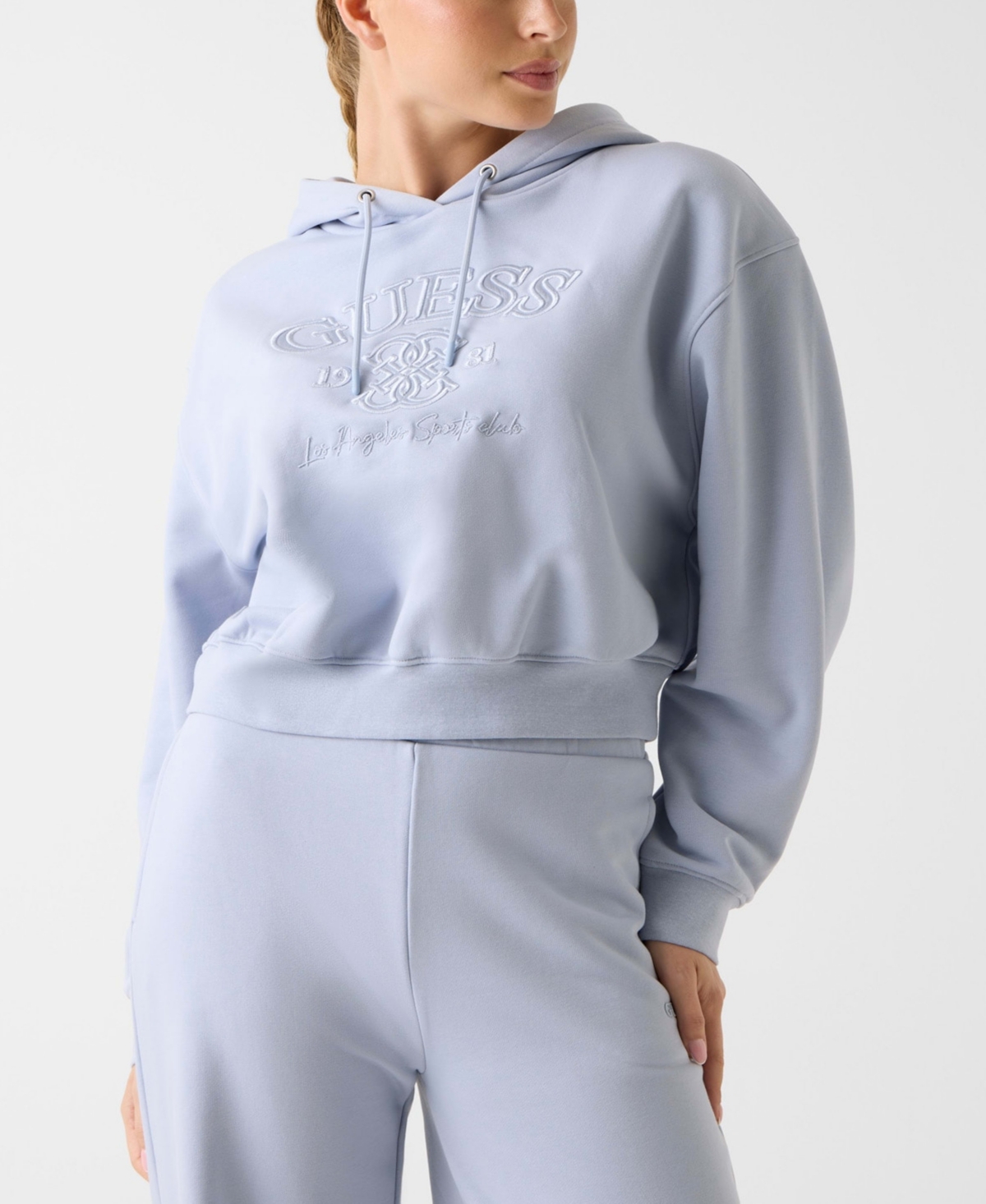 Click here for Guess Womens Yayoi Long-Sleeve Hooded Sweatshirt -... prices