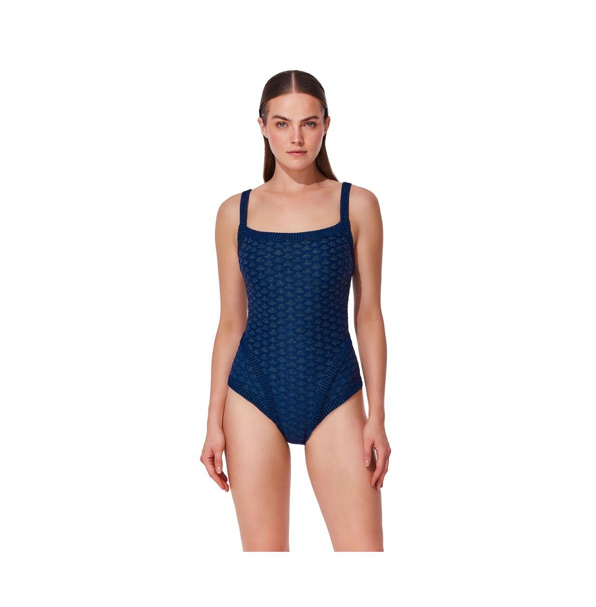 Click here for Gottex Womens Scaled Up Square Neck Knit One Piece... prices