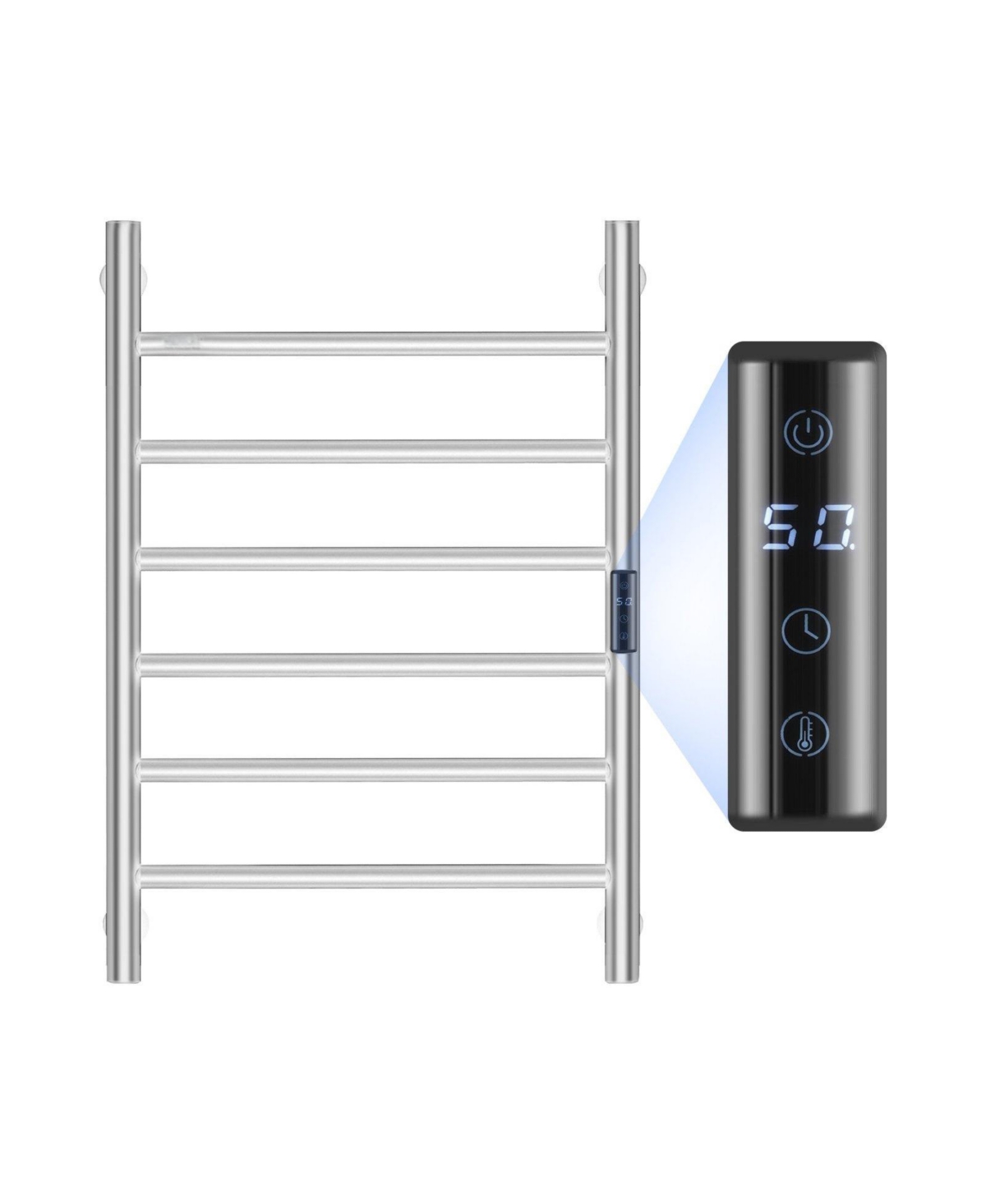 Click here for Ecooso 6 Bars Towel Warmer Rack  Wall Mounted Heat... prices