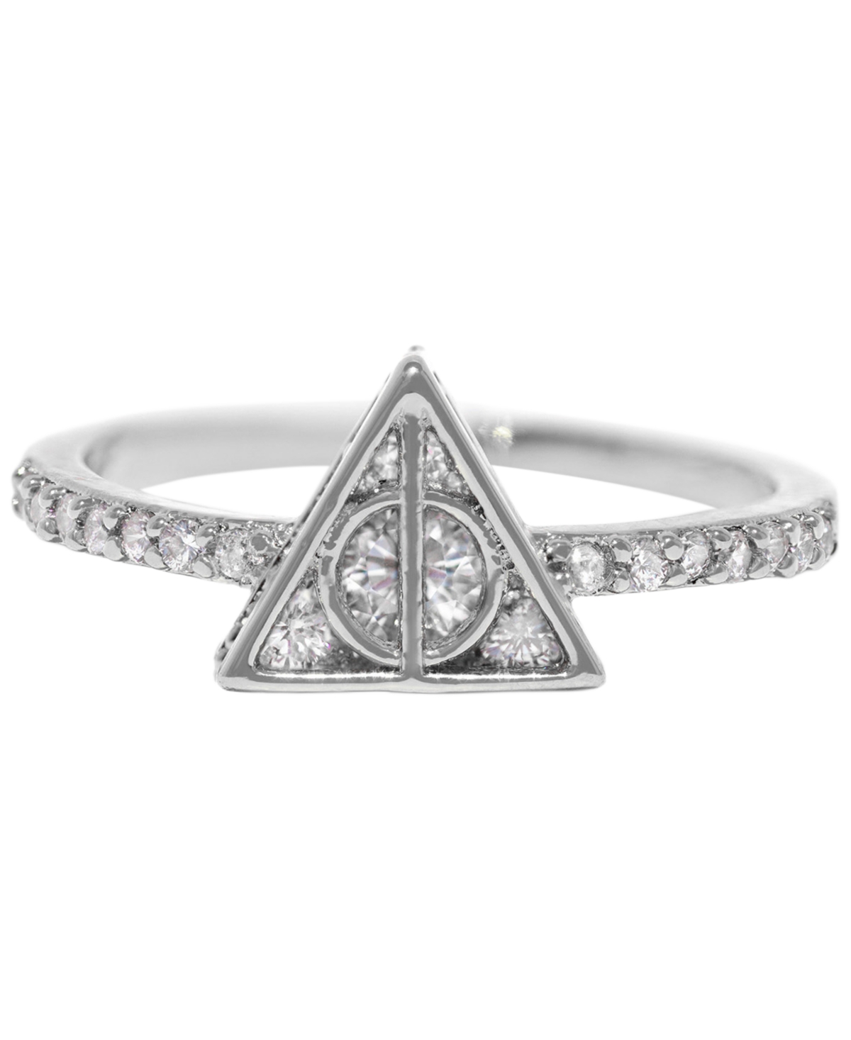 Click here for Girls Crew Harry Potter Deathly Hallows Crystal Ri... prices