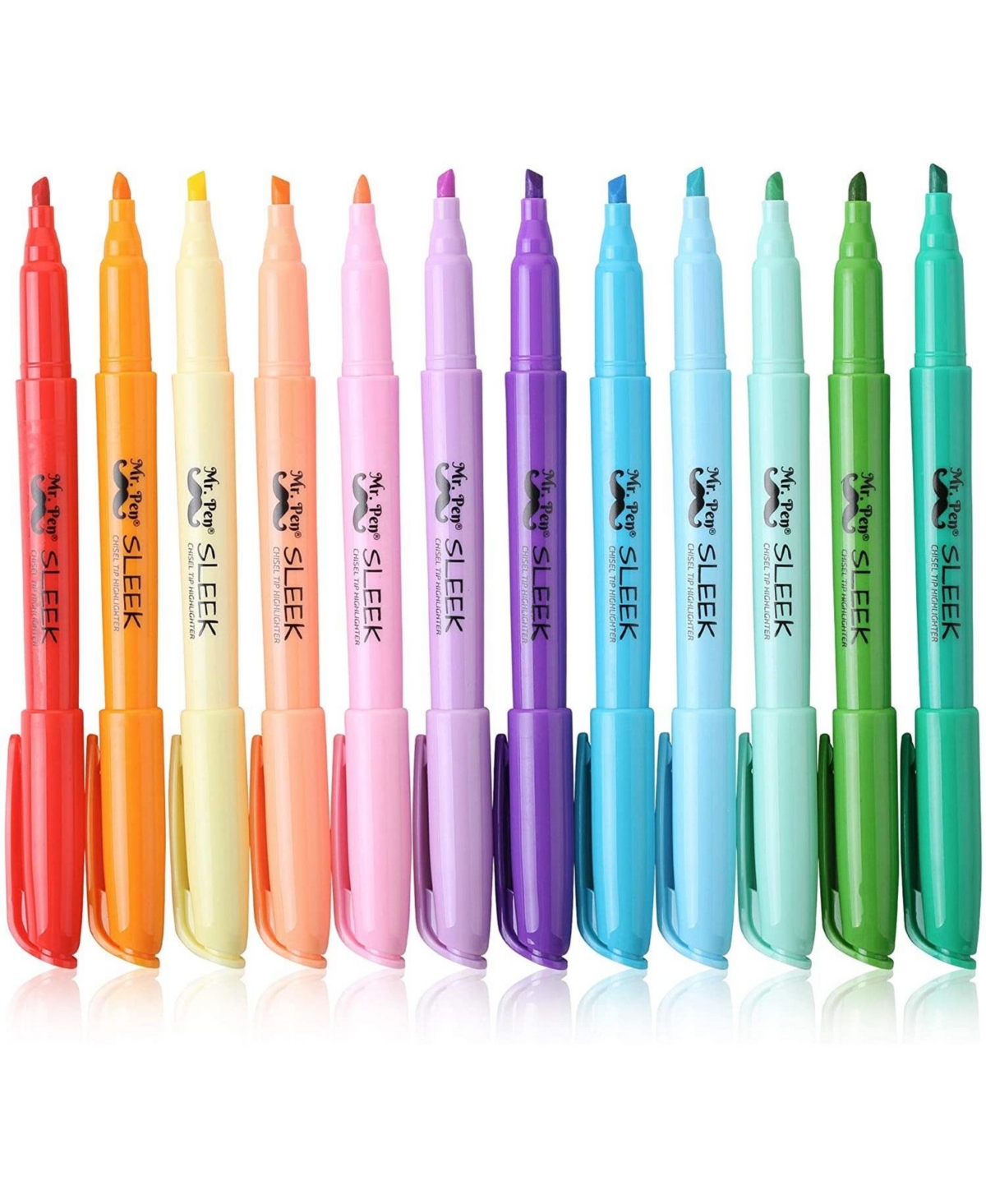 Click here for Mr. Pen Pastel Highlighters  12 Pack  Assorted Col... prices