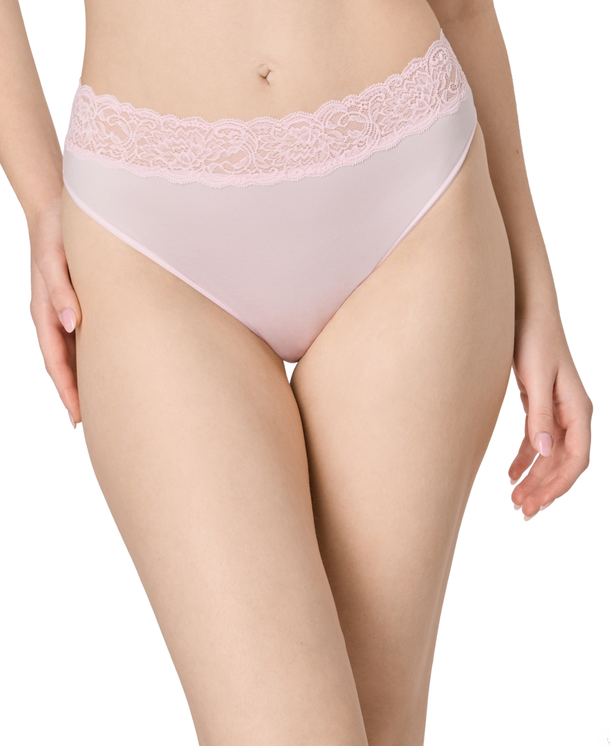 Click here for Maidenform Womens Everyday Pretty Lace Hi Cut Brie... prices
