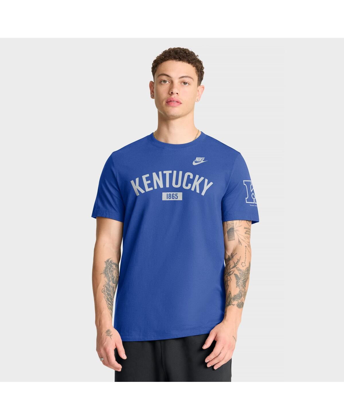 Click here for Nike Mens Royal Kentucky Wildcats Legacy Arch T-Sh... prices