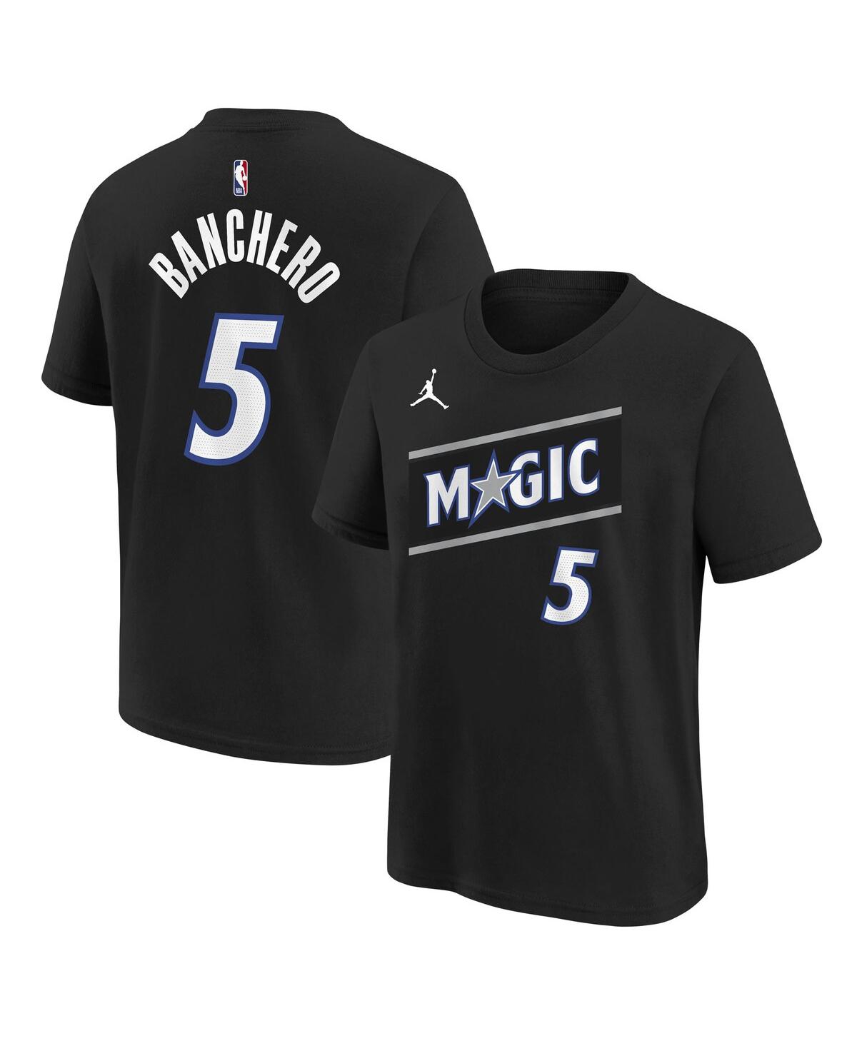 Click here for Jordan Big Boys and Girls Paolo Banchero Black Orl... prices