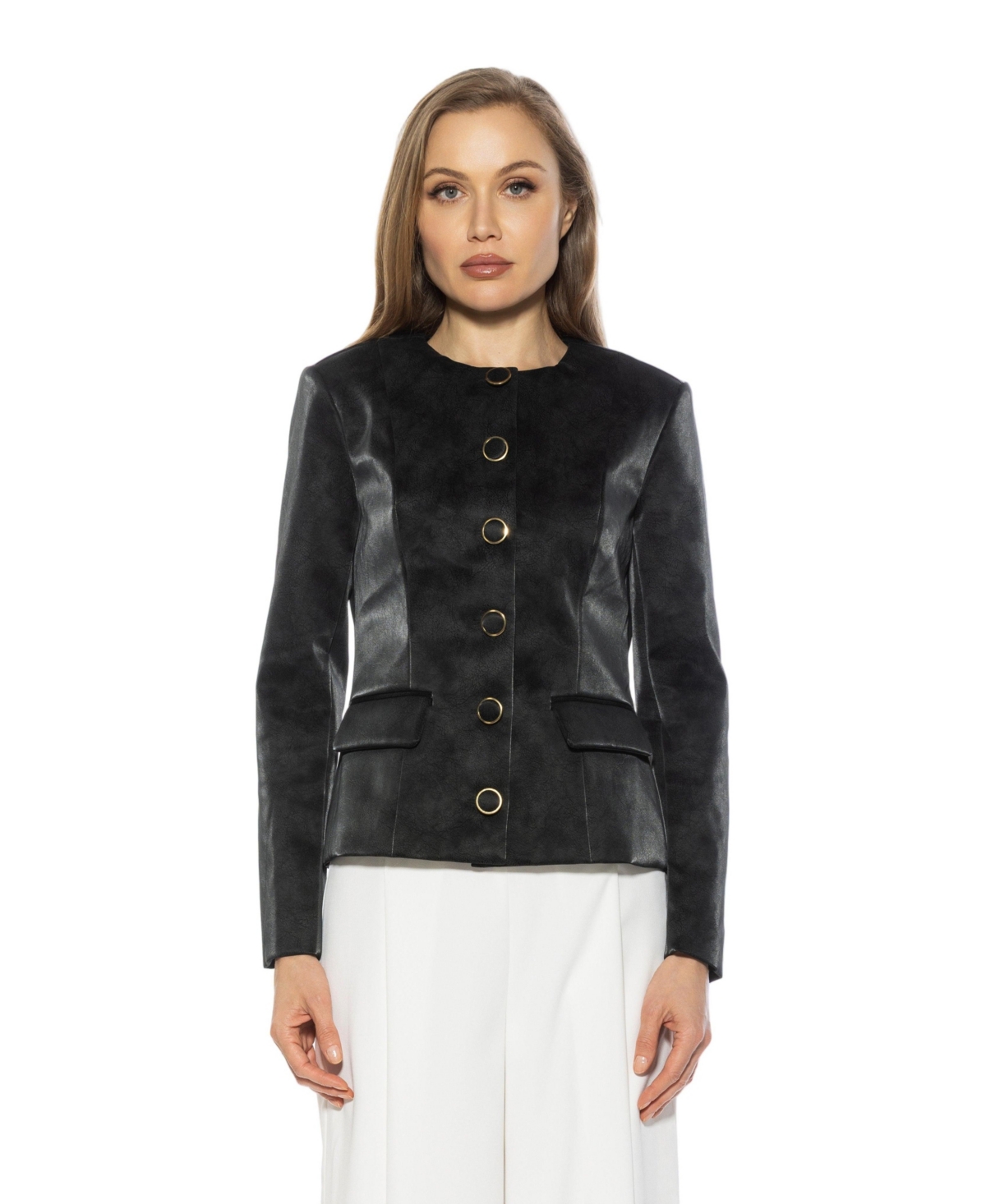 Click here for Alexia Admor Womens Brivan Blazer - Black prices