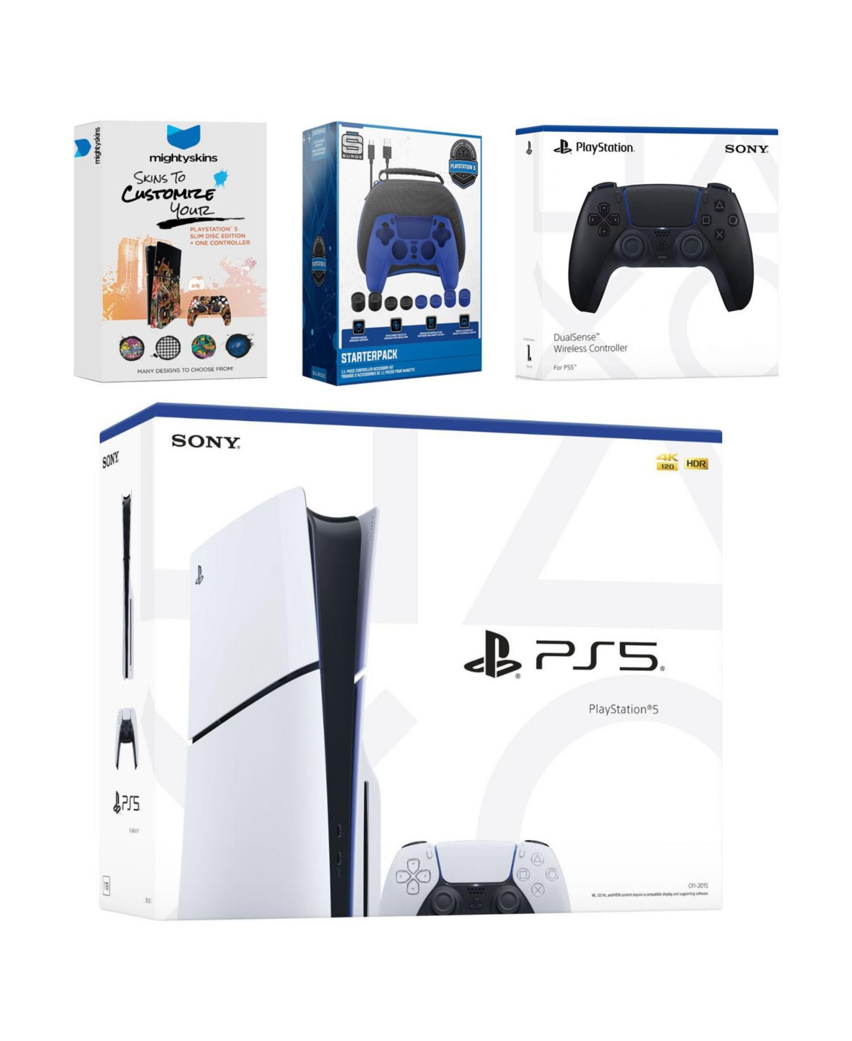 Click here for Sony PlayStation 5 Slim 1TB Disc Bundle Console -... prices