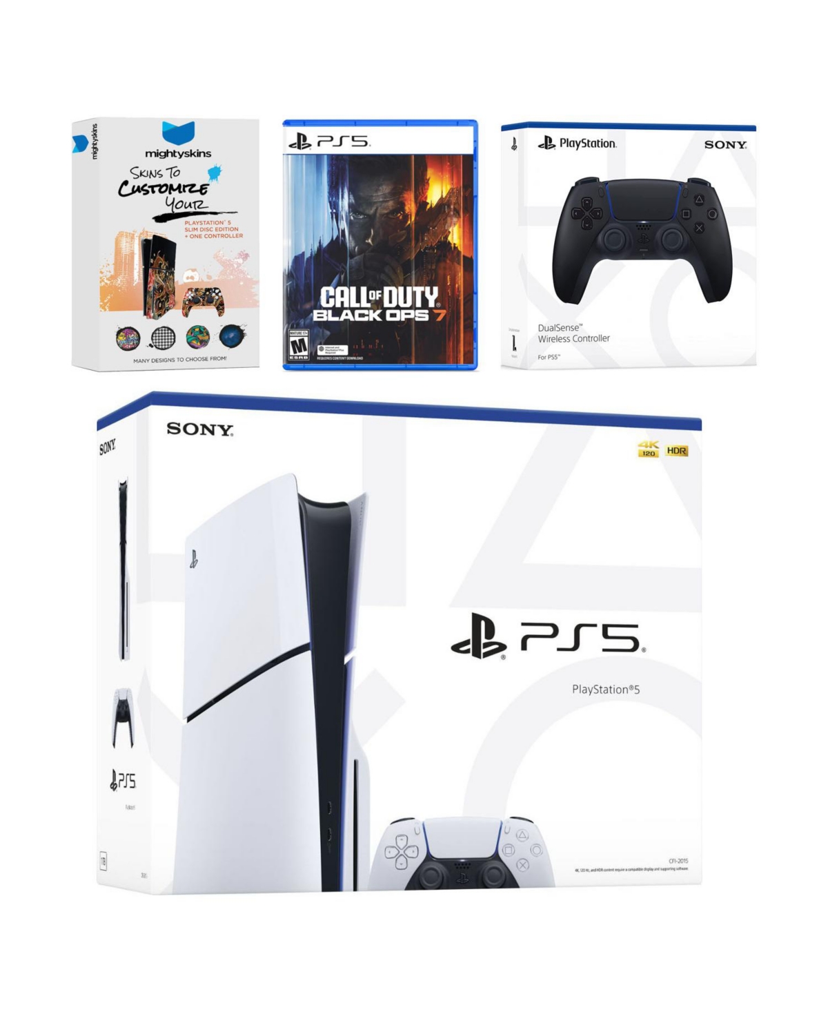 Click here for Sony PlayStation 5 Slim Disc Bundle with Call of D... prices