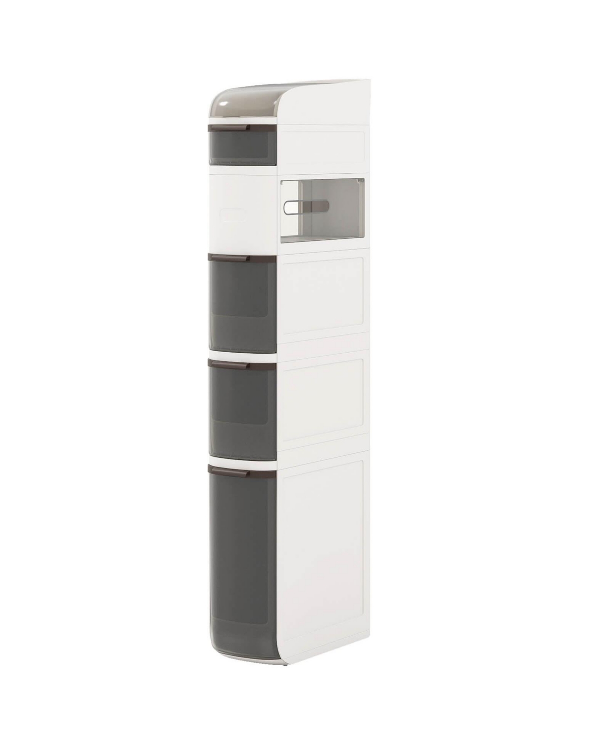 Click here for Costway 6-Tier Narrow Bathroom Storage Cabinet wit... prices