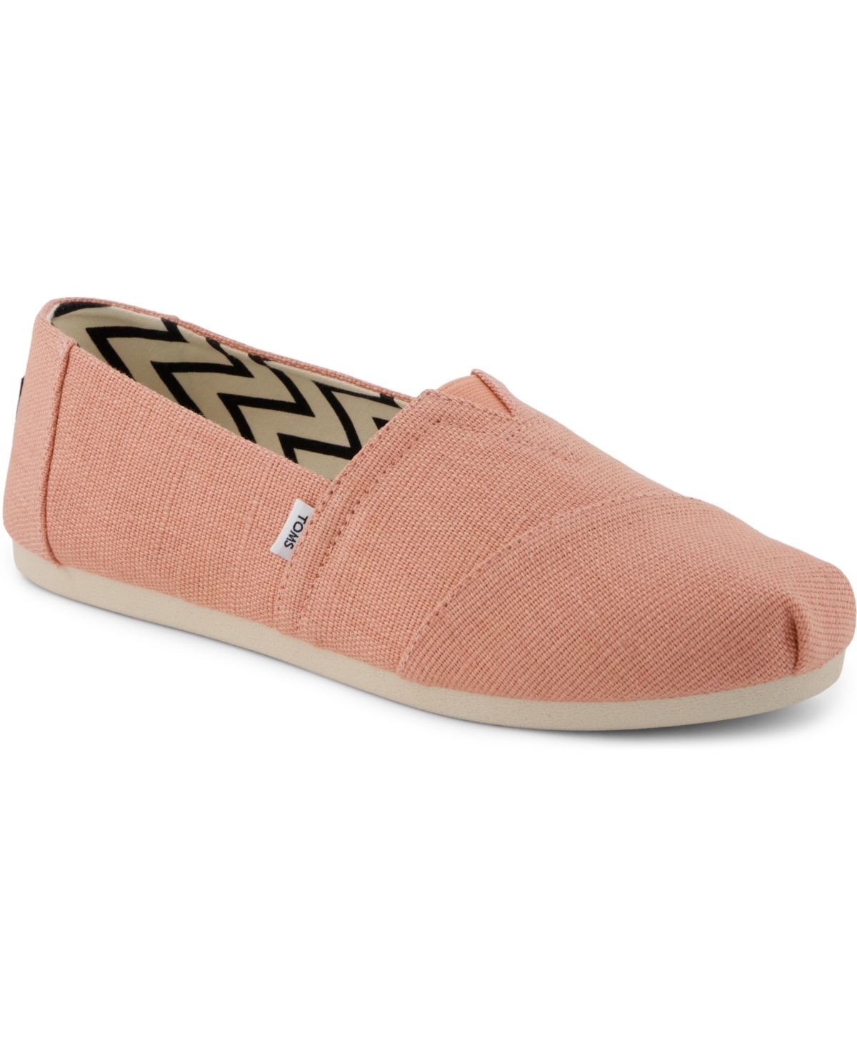 Click here for Toms Womens Alpargata Heritage Canvas Flats - Bloo... prices