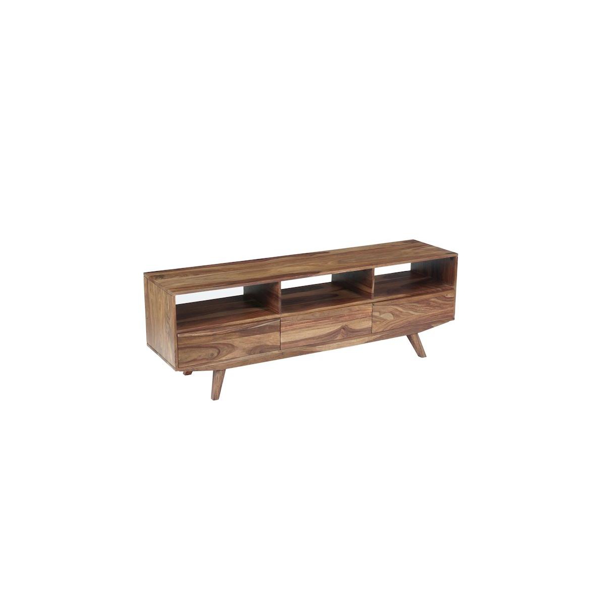Click here for Porter Designs Fusion Solid Sheesham Wood Tv Stand... prices