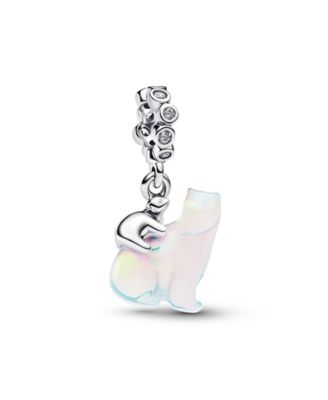 Pandora Polar Bear Mother Cub Dangle Charm - Macy's