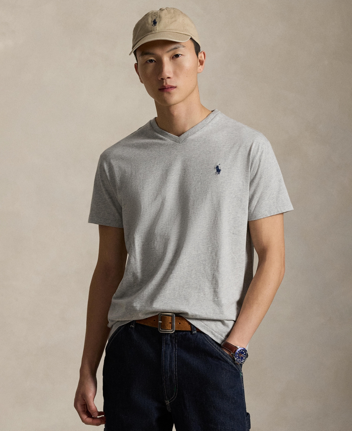 Click here for Polo Ralph Lauren Mens Classic-Fit V Neck T-Shirt... prices