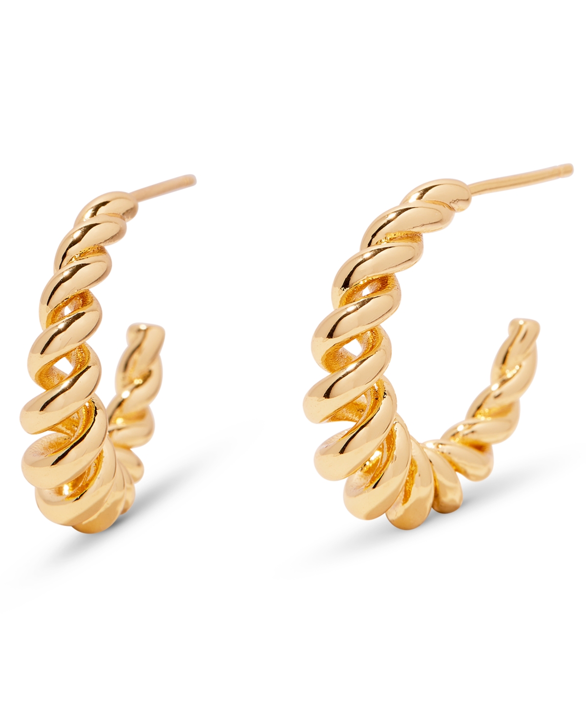 Click here for brook & york Calla Hoop Earrings - Gold prices