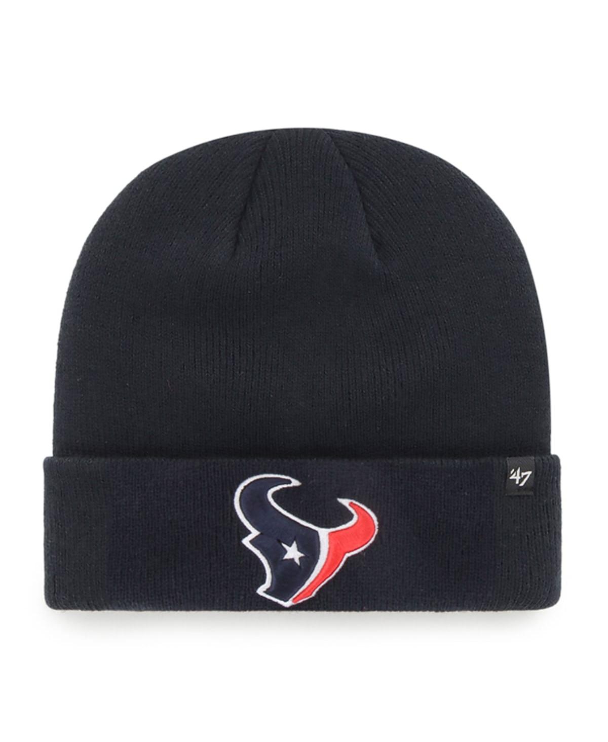 Click here for Mens Navy Houston Texans Primary Cuffed Knit Hat -... prices