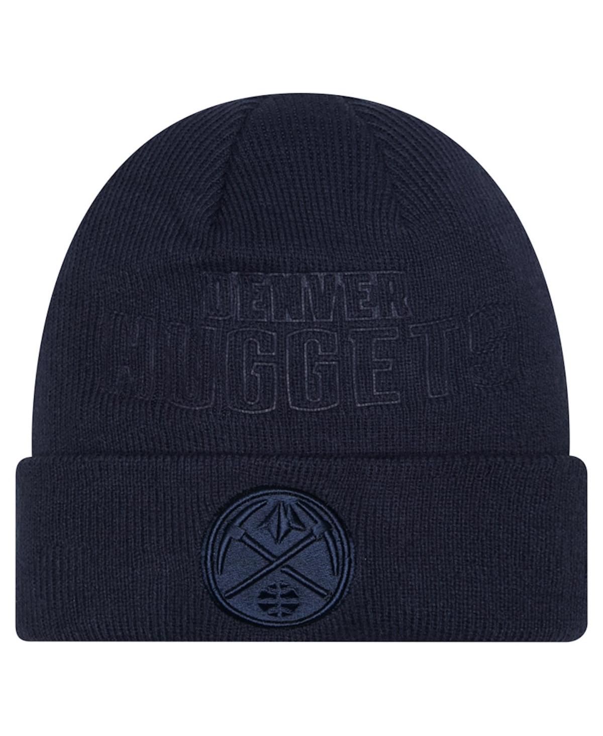 Click here for Mens Navy Denver Nuggets Tonal Cuffed Knit Hat - N... prices