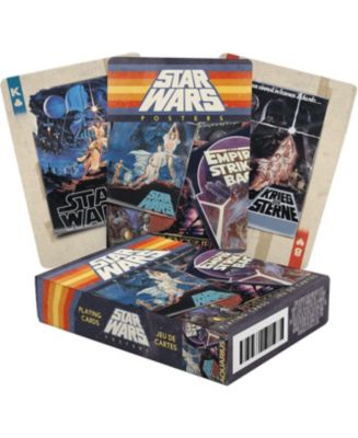 NMR Distribution Star Wars Movie Posters Playing Cards - Macy's