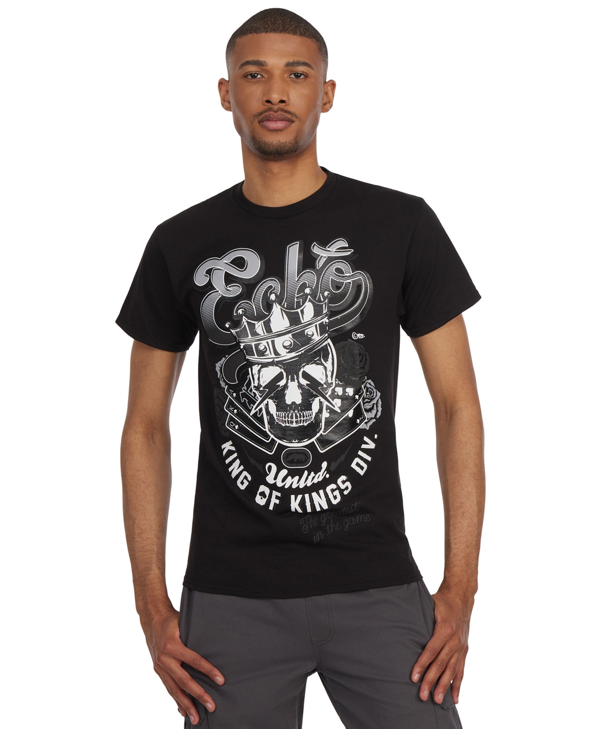 Click here for Ecko Unltd Mens King Of Kings Graphic-Print T-Shir... prices
