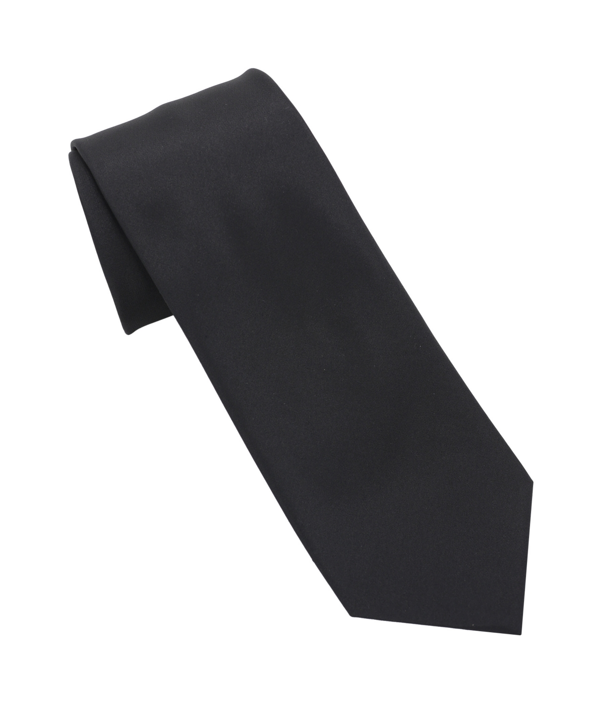 Click here for Dkny Mens Shine Satin Slim Design Tie - Black prices