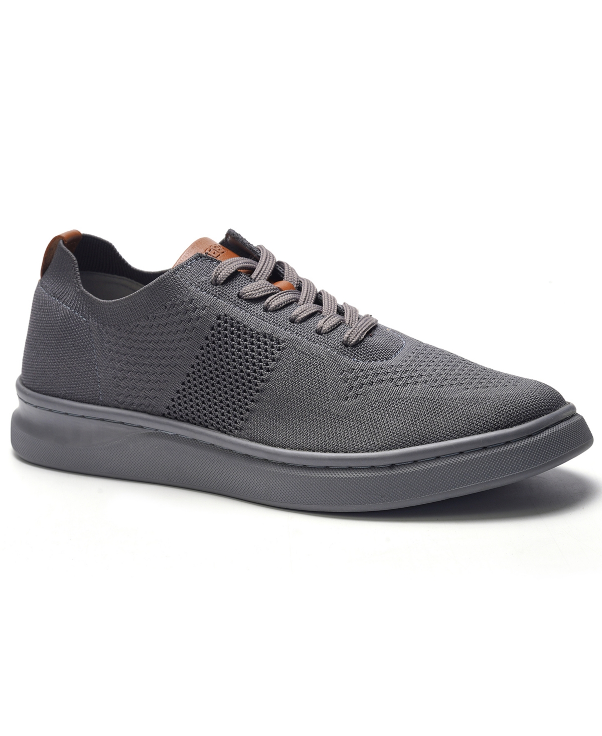 Click here for Anthony Veer Mens Stride Knit Lace-Up Shoes - Gray prices