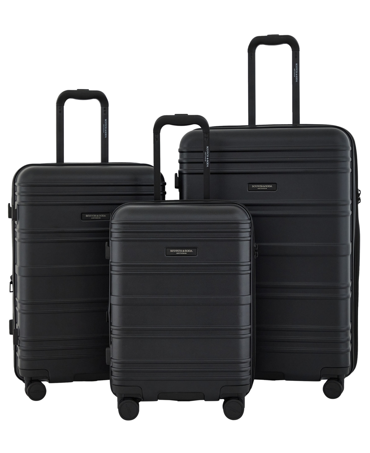 Click here for Scotch & Soda Rotterdam 3-Pc. Hardside Luggage Set... prices