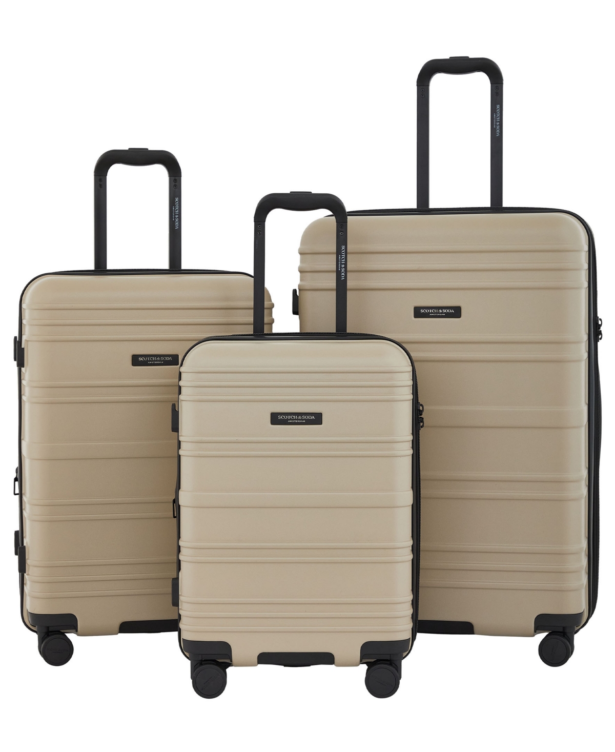 Click here for Scotch & Soda Rotterdam 3-Pc. Hardside Luggage Set... prices