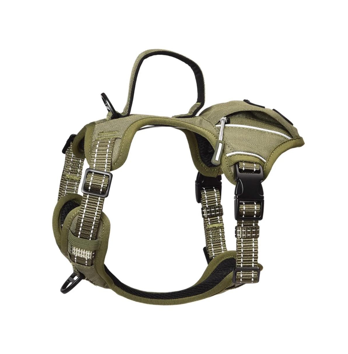 Click here for Petmarvel Heavy Duty Tactical Dog Harness with Poo... prices