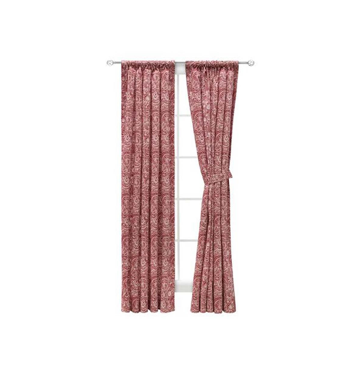 Click here for Ellis Curtain Segovia Printed Paisley Pattern on G... prices