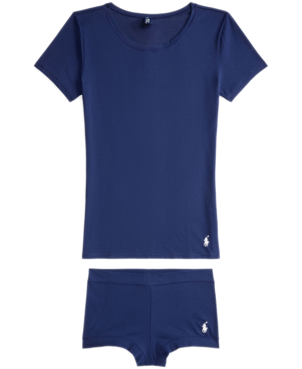 Click here for Tshirt & Grl Short Set - Blue prices