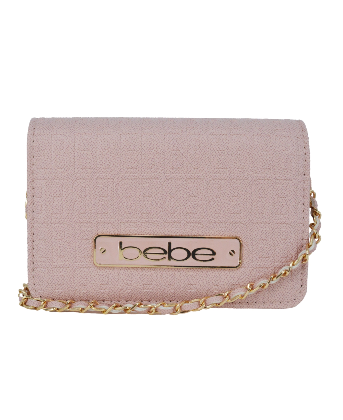 Click here for Bebe Womens Thea Mini Crossbody Bag - Powder Pink prices