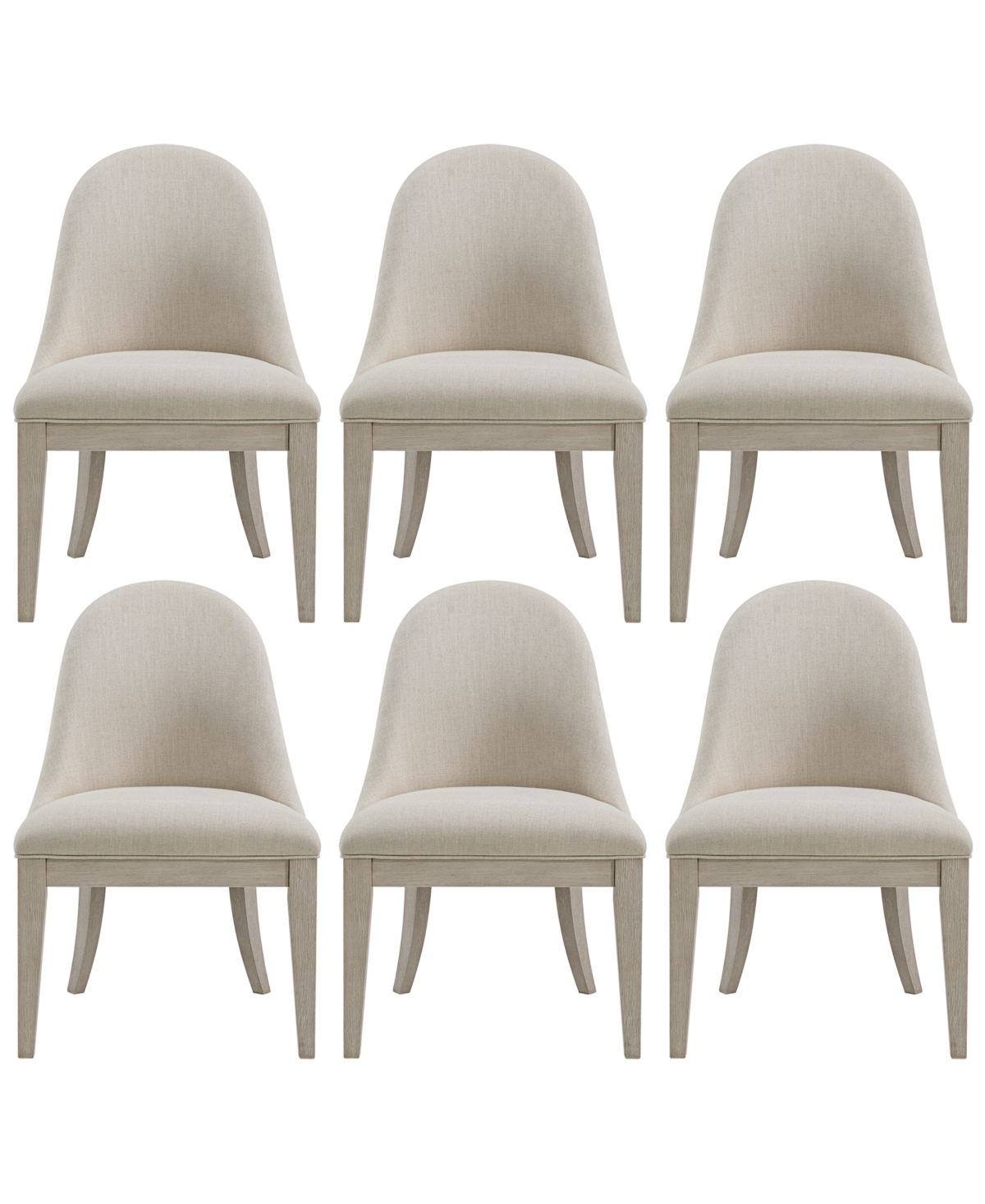 Click here for Furniture Sirena 6-Pc. Woven Side Chair Set - Ligh... prices