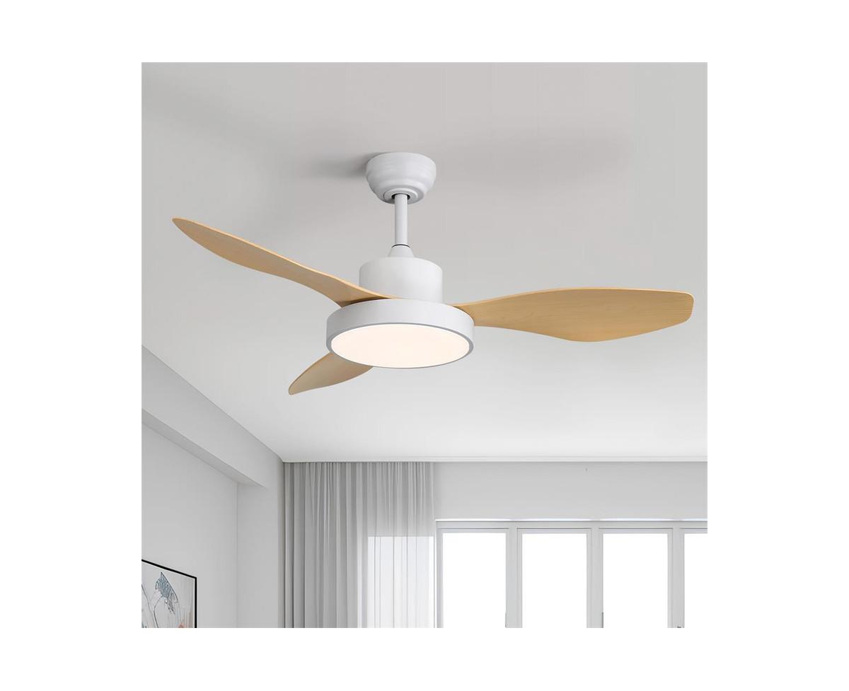 Click here for Sofucor 47-inch Modern White 3 Blades Ceiling Fan... prices