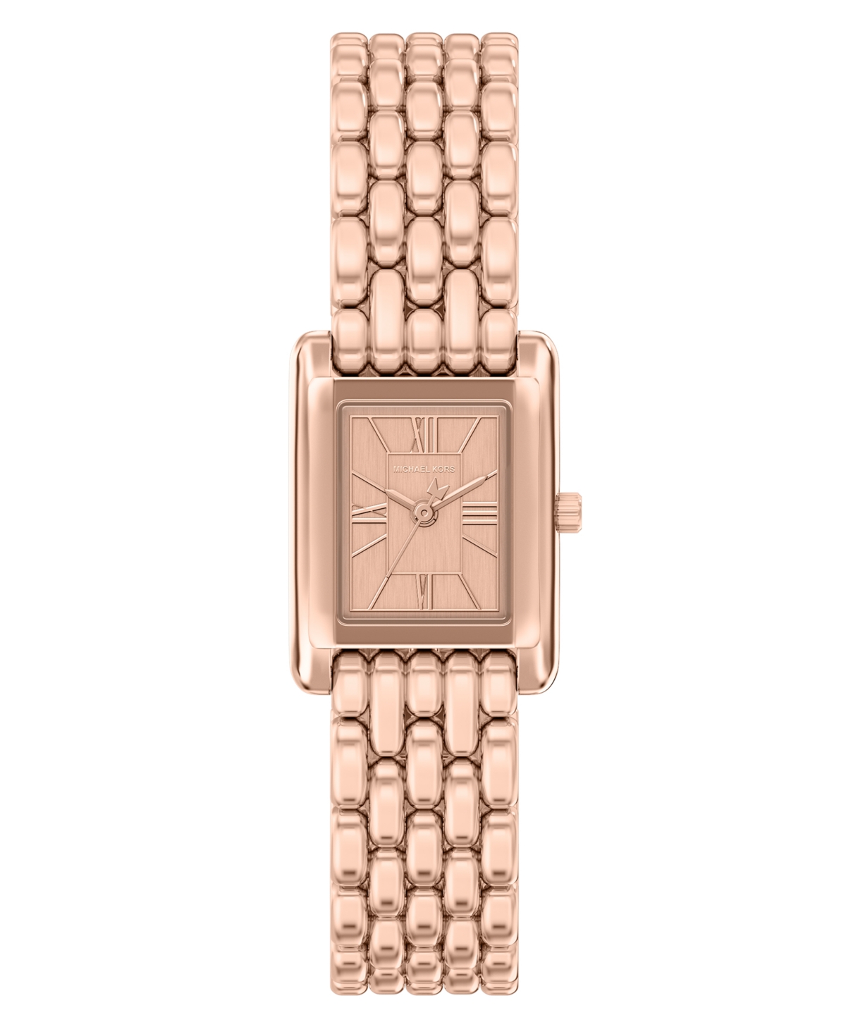 Click here for Michael Kors Womens Essex Three-Hand Rose Gold-Ton... prices