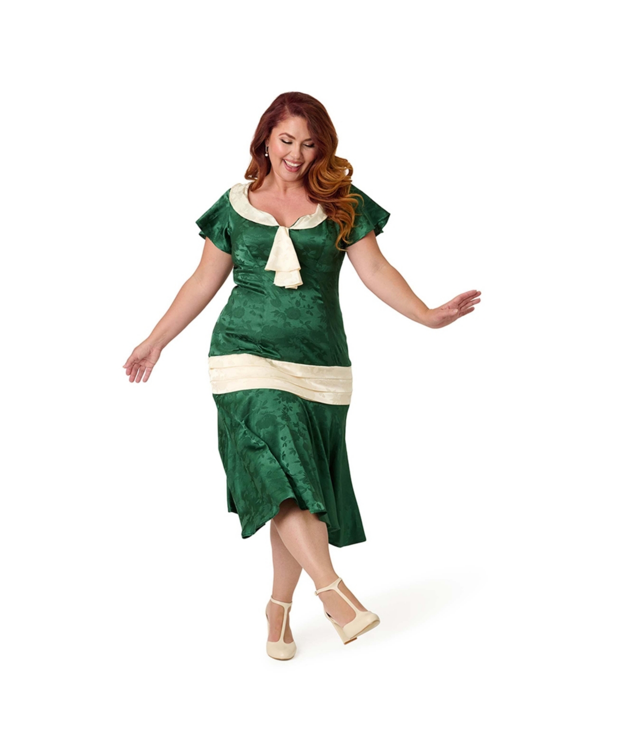 Click here for Unique Vintage Plus Size 1920s Wilshire Flapper Da... prices