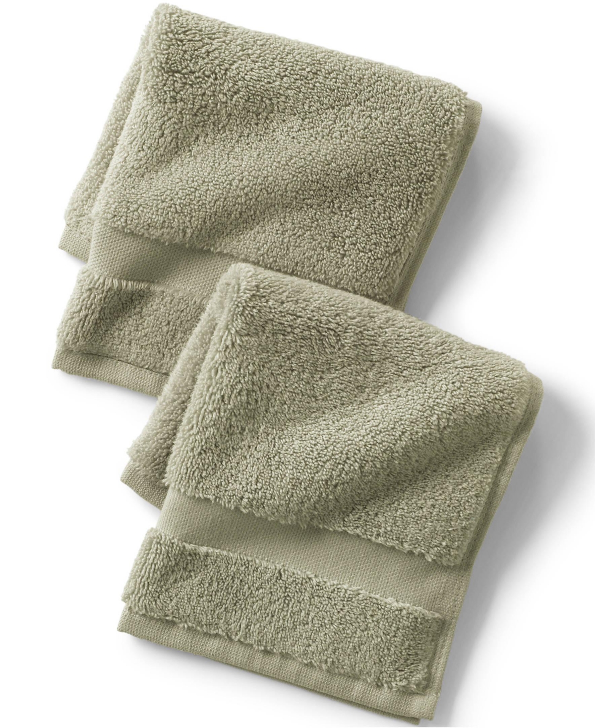 Click here for Lands End Essential Cotton 2-Piece Washcloth Set -... prices