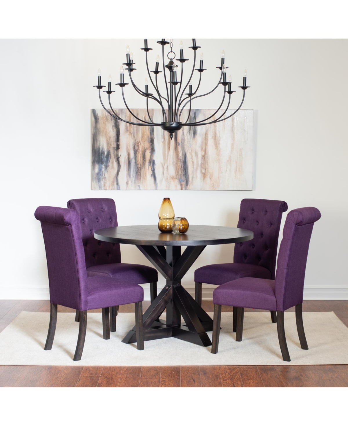 Click here for Streamdale Furniture 35" Round Dining Table &... prices