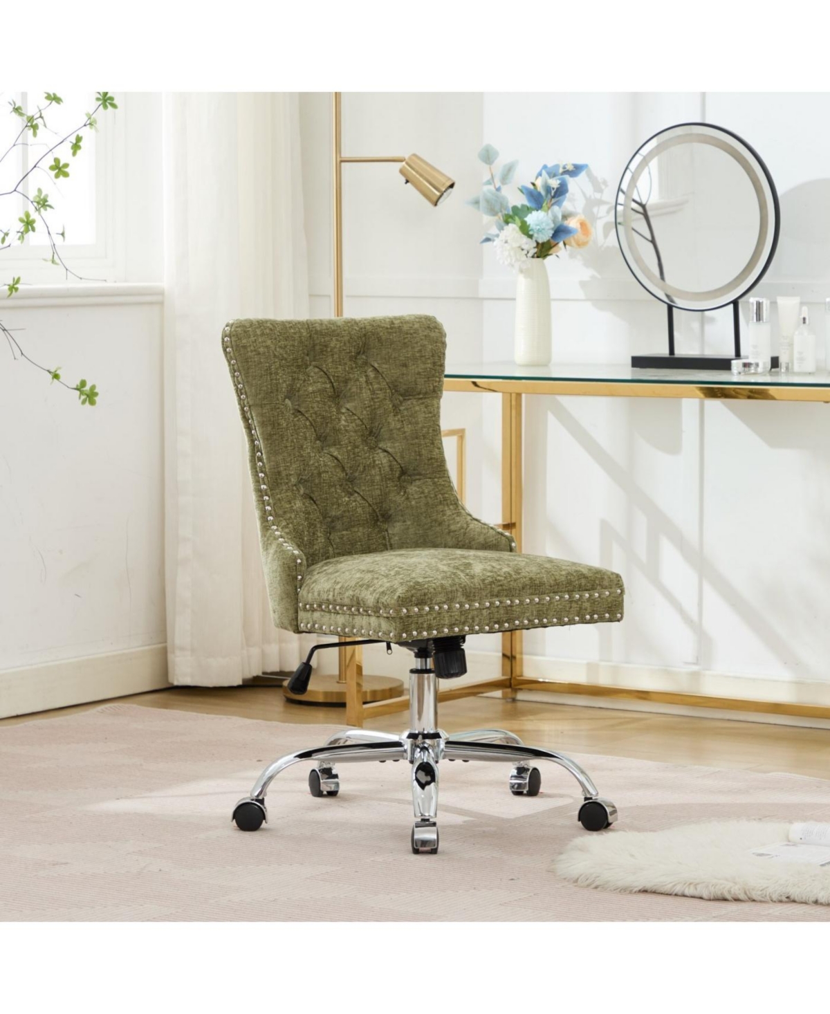 Click here for Streamdale Furniture Modern Chenille Tufted Office... prices