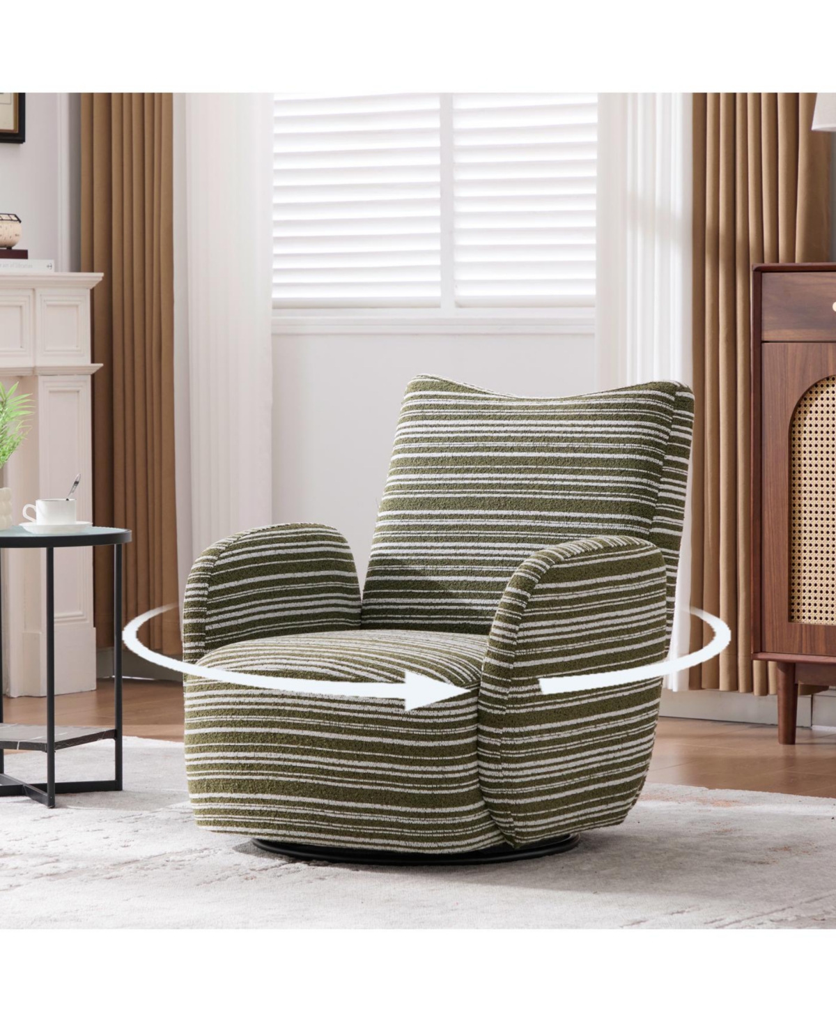 Click here for Streamdale Furniture Modern Style Swivel Leisure C... prices