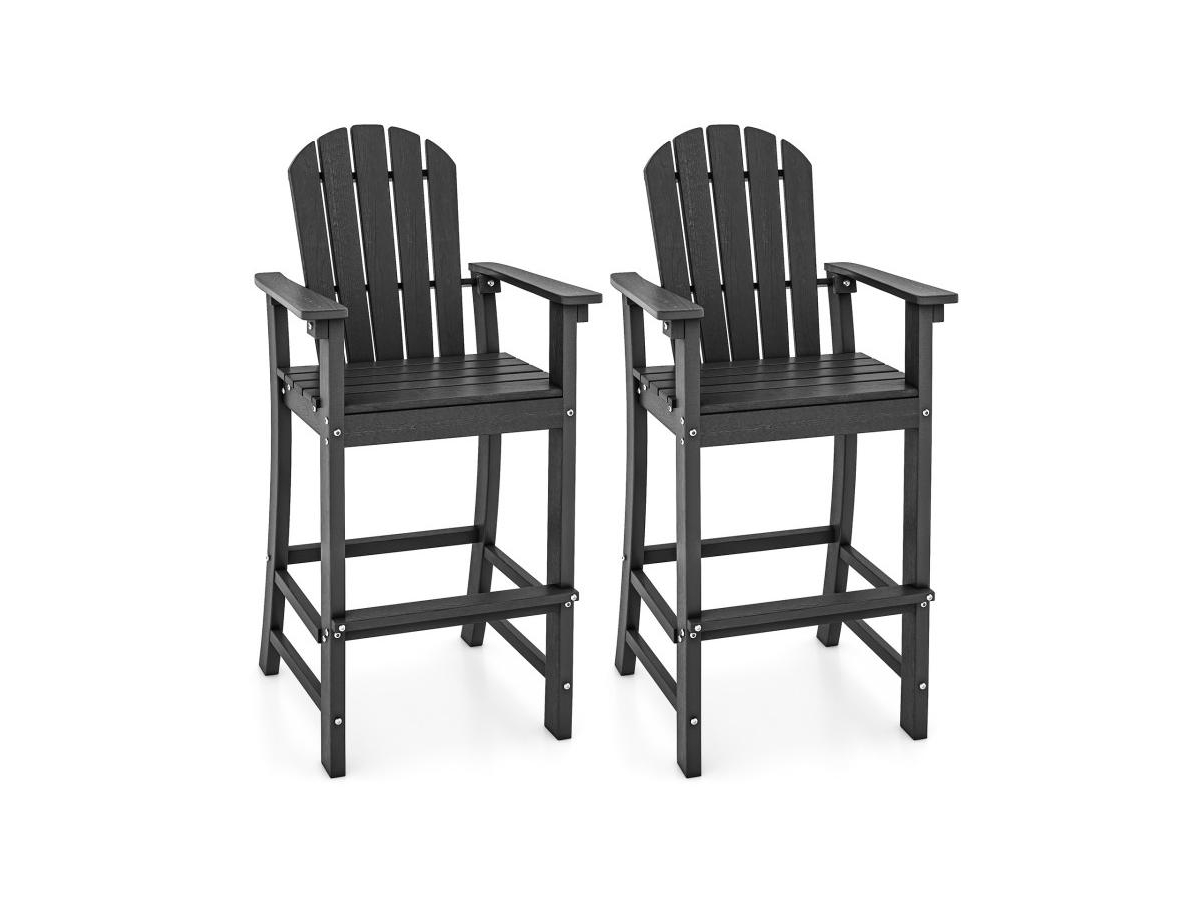Click here for Slickblue Set of 2 Hdpe Counter Height Bar Stools... prices