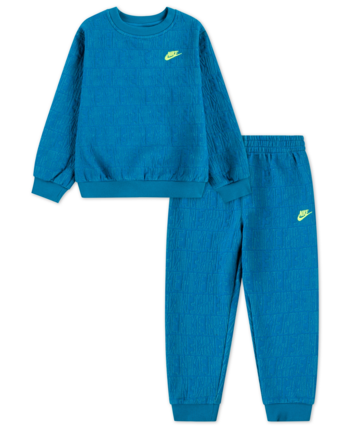 Click here for Nike Boys 4-7 Novelty Crewneck Sweatshirt and Pant... prices