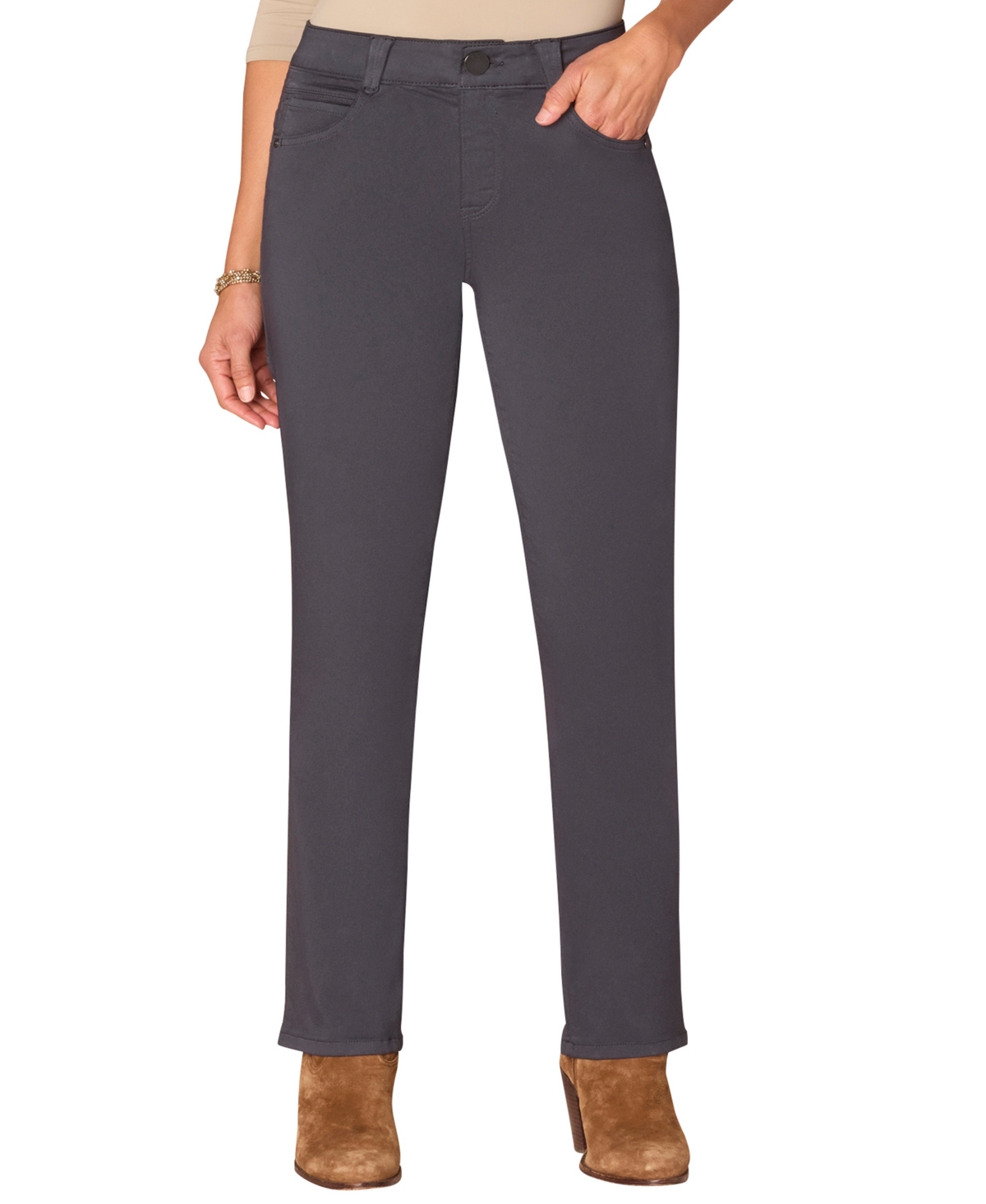 Click here for Democracy Womens Ab Solution Straight Leg Jeans -... prices