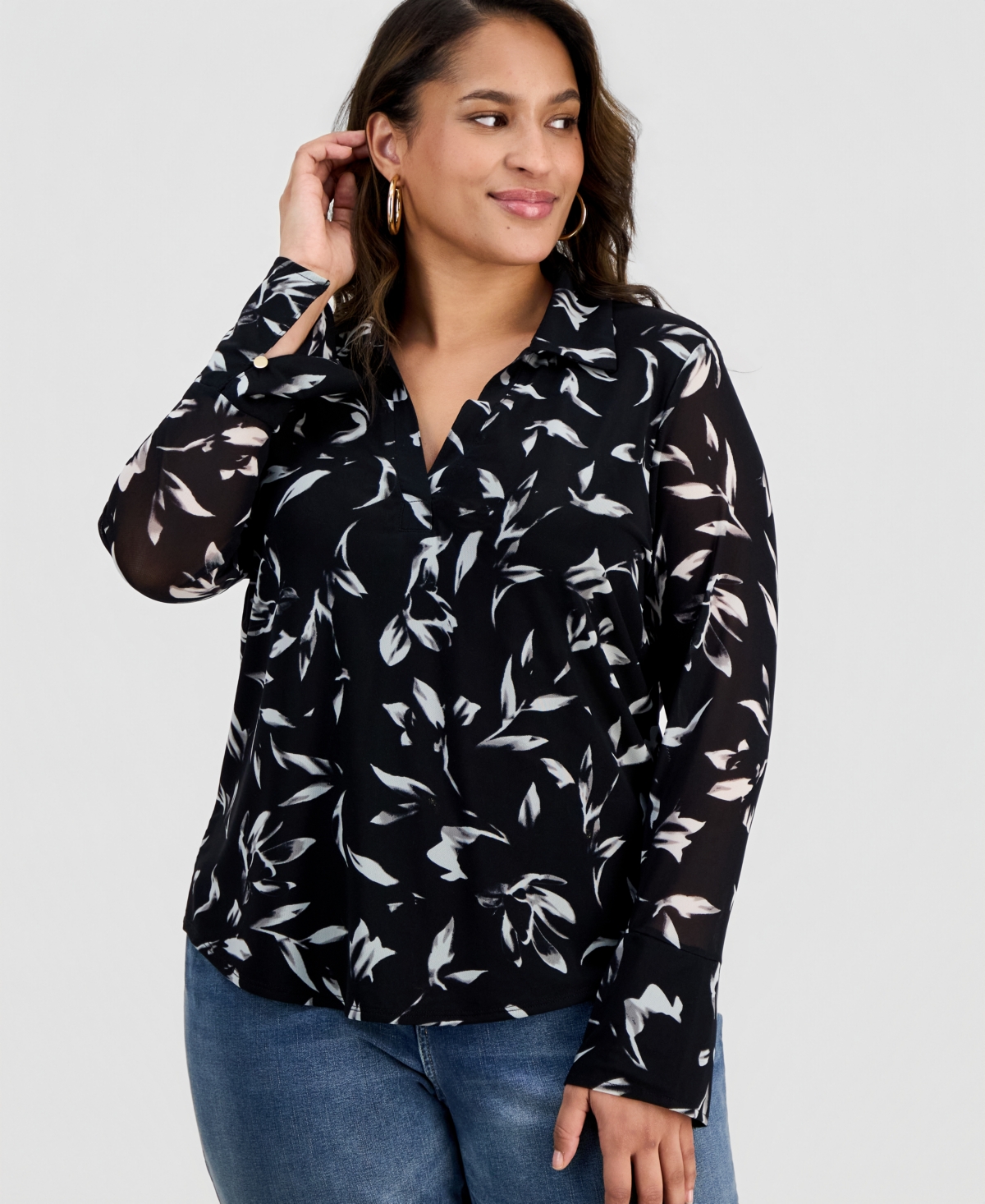 Click here for I.n.c. International Concepts Plus Size Printed Jo... prices