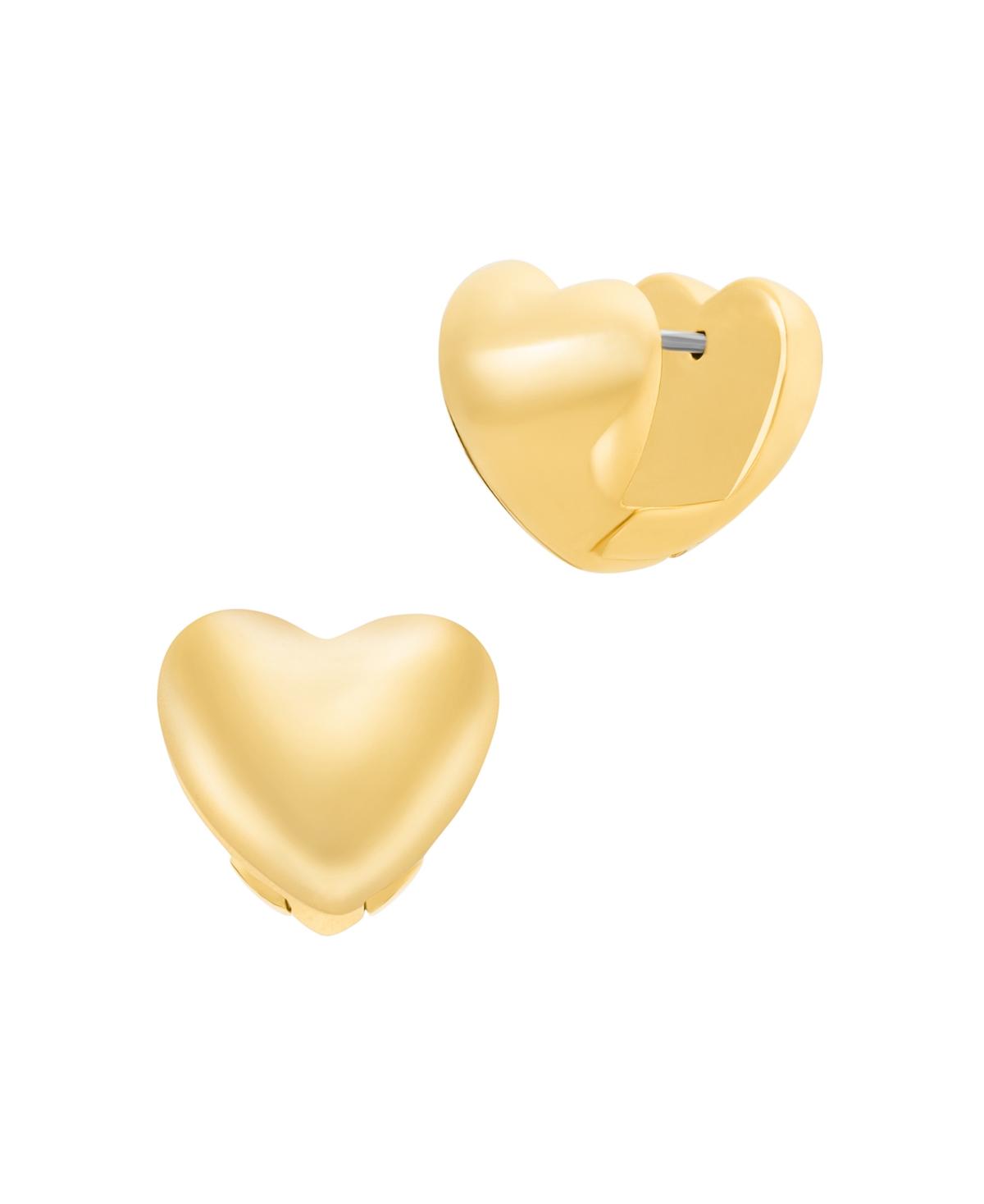 Click here for Michael Kors Heart-Shaped Huggie Earrings - Gold prices