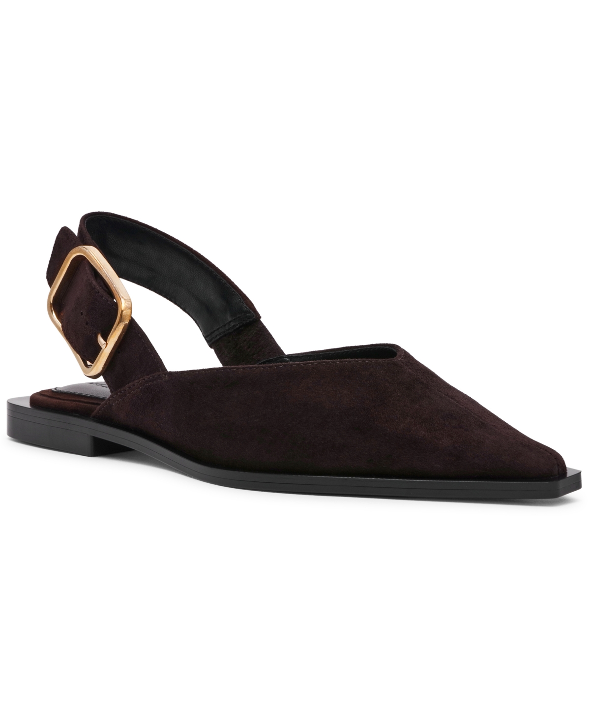 Click here for Steve Madden Womens Shay Slingback Pointed-Toe Fla... prices