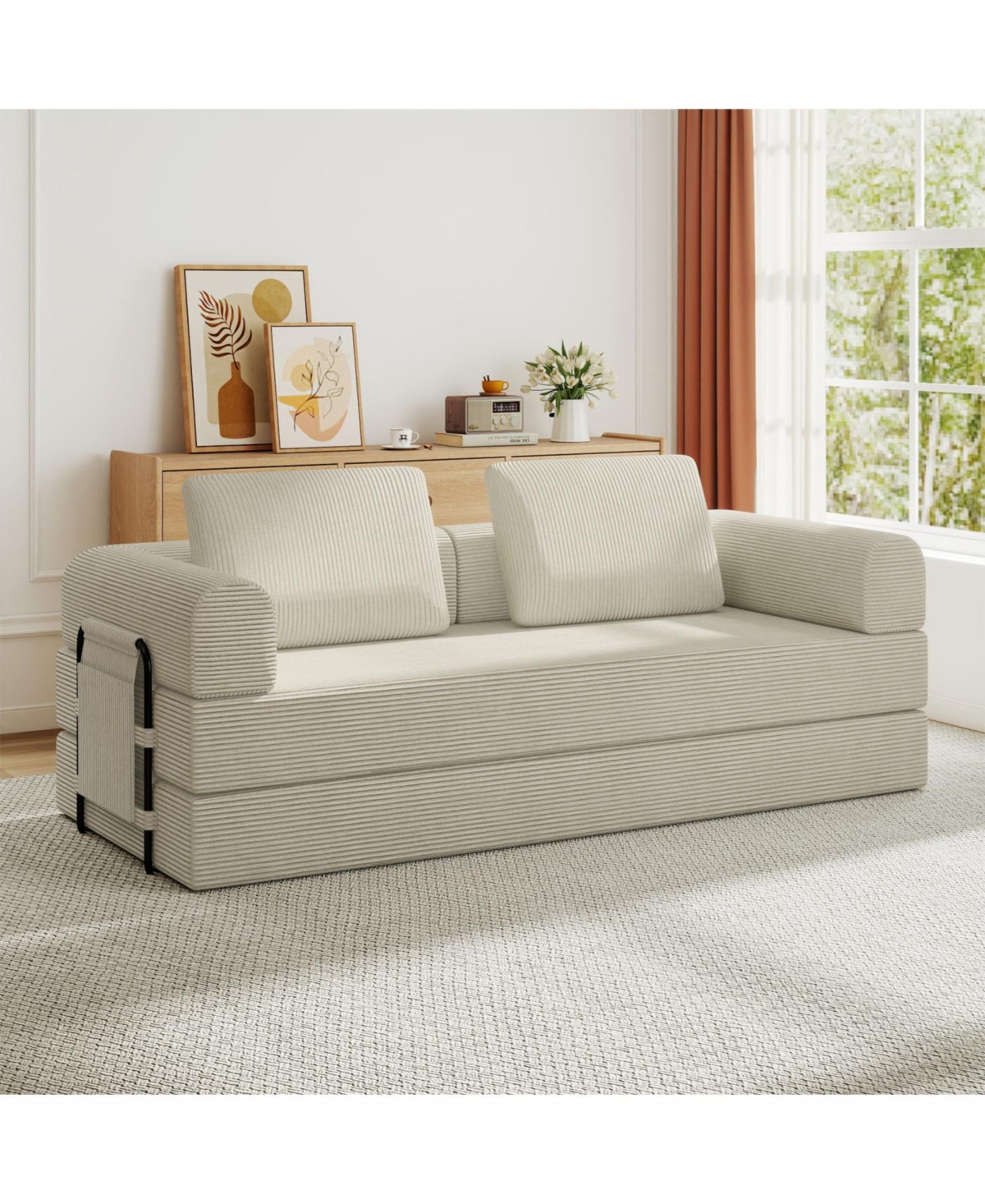 Click here for Streamdale Furniture Convertible Sleeper Sofa Bed... prices