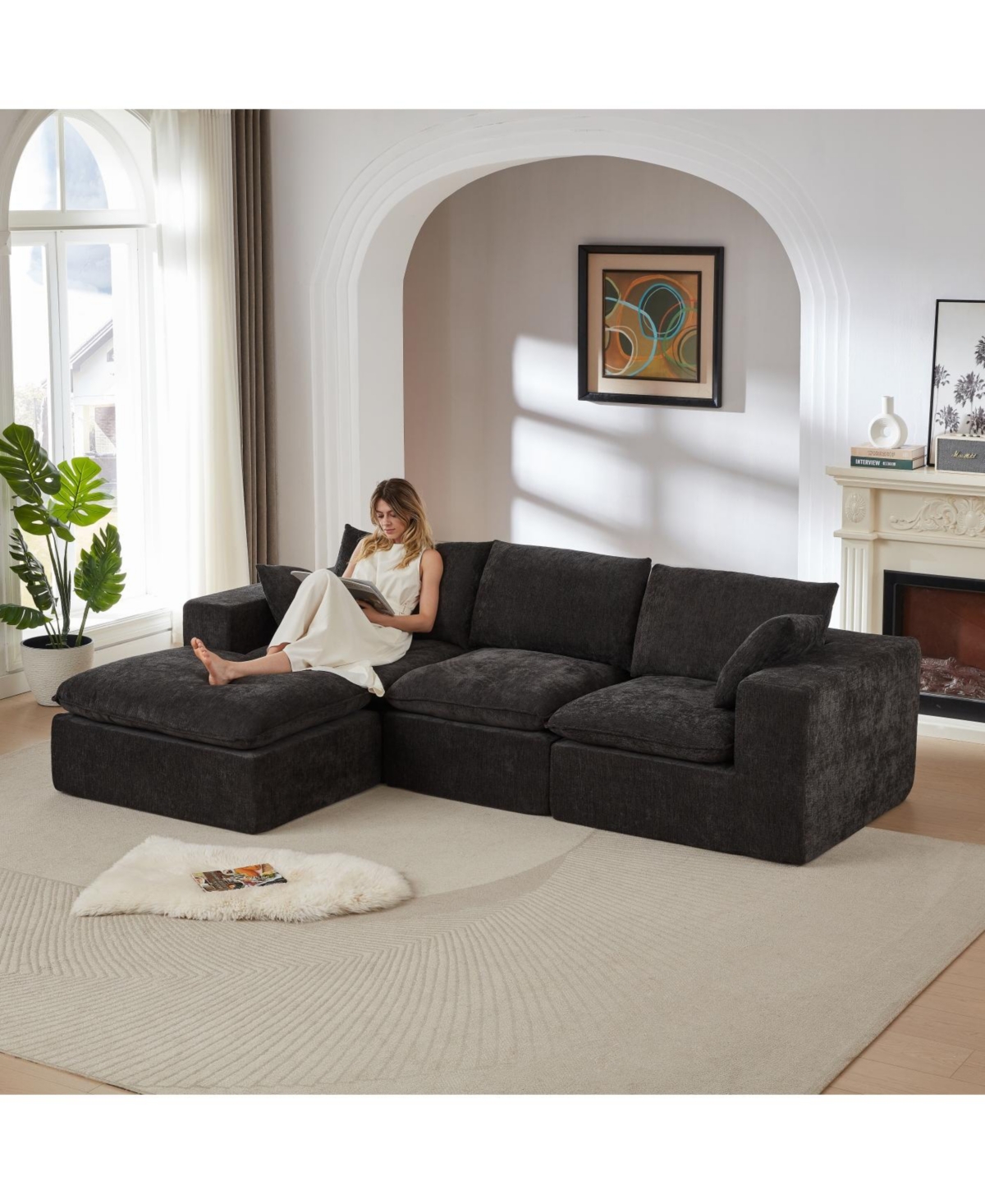 Click here for Streamdale Furniture Streamdale Modern Chenille Cl... prices
